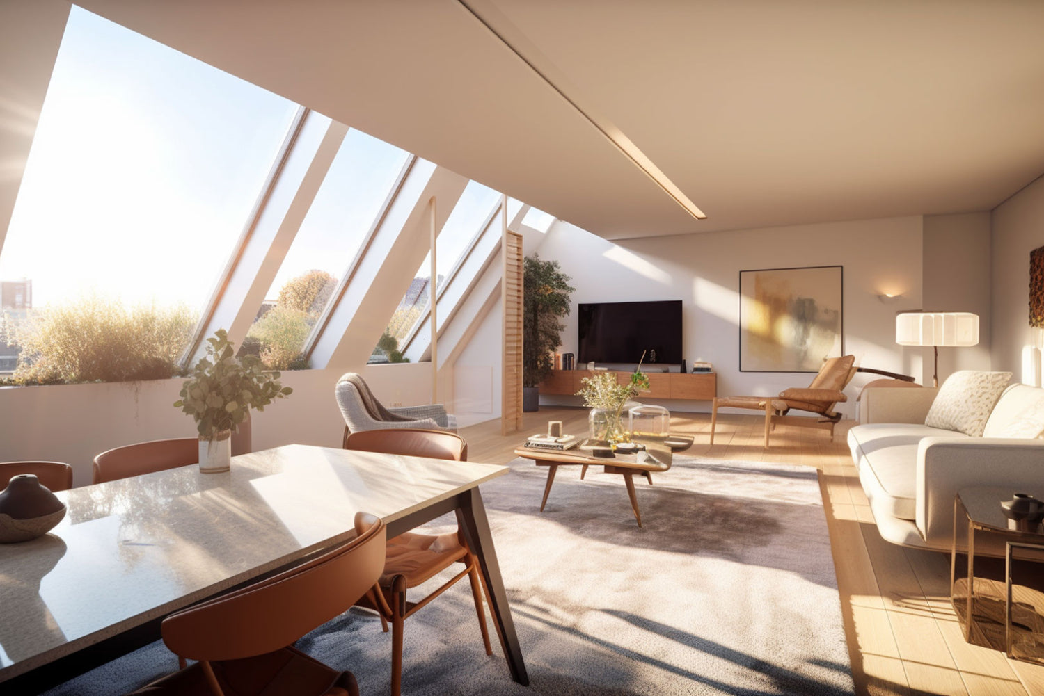 Skylight Blinds for Flat Roof Window 1000x1000mm – SkyWindows